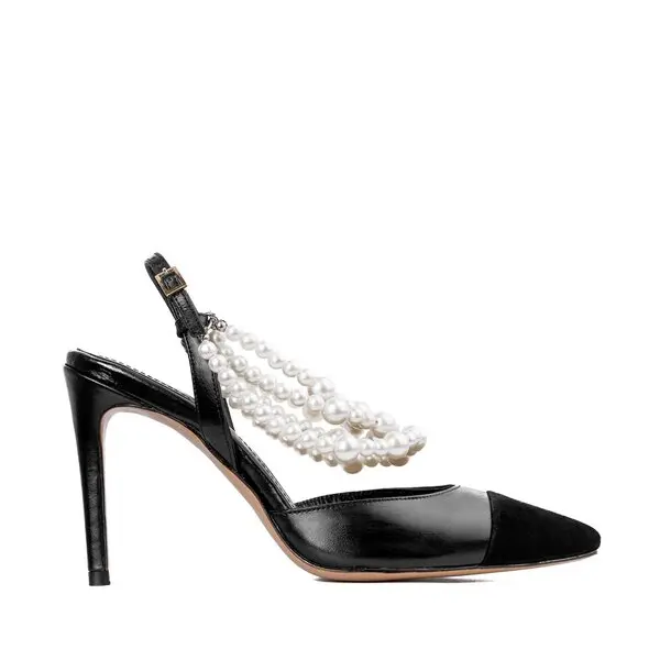 GINISSIMA Alice Pearl Natural Leather Shoes