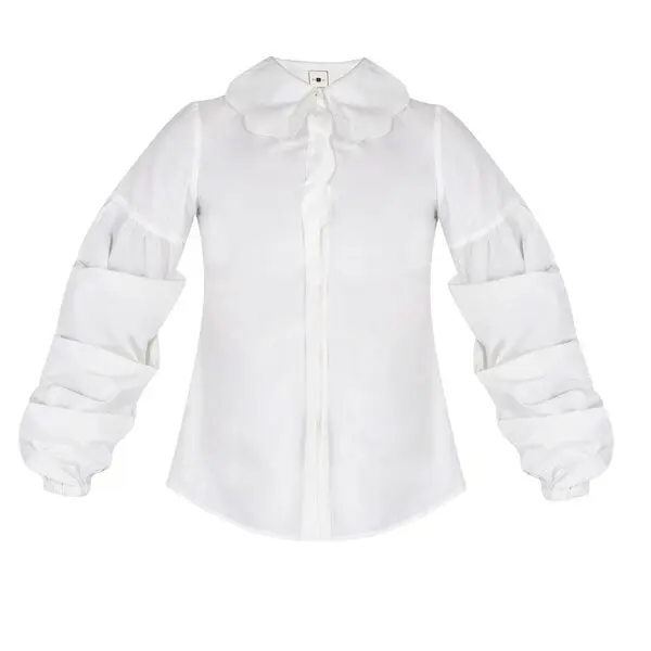 EM & SHI Perennial Shirt - White