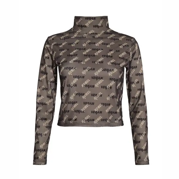 SARAH REGENSBURGER Neutrals / Vegan Rebel Longsleeve - Black