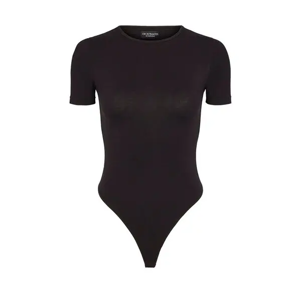 OW Rosa Basic Bodysuit - Black