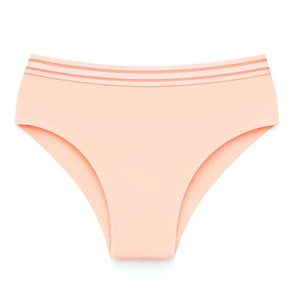 ZELF INTIMATES Aura Soft Peach Panty - Orange
