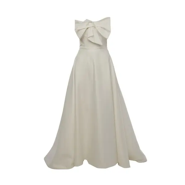 Baé Special Moments Eve Dress + Small Bow - White