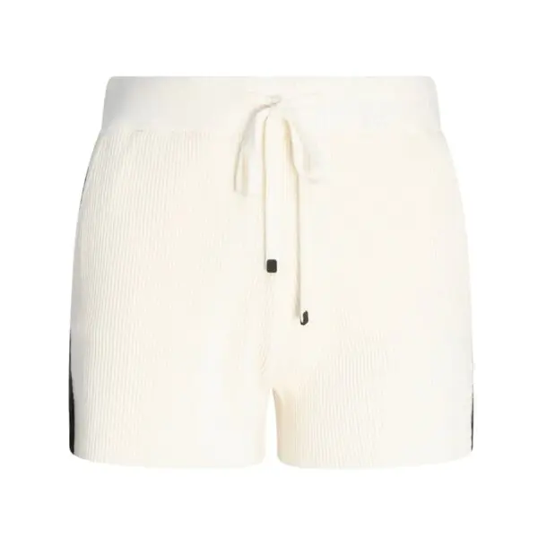 CIRCULAR PATH Neutrals / Double Stripe Short - Black