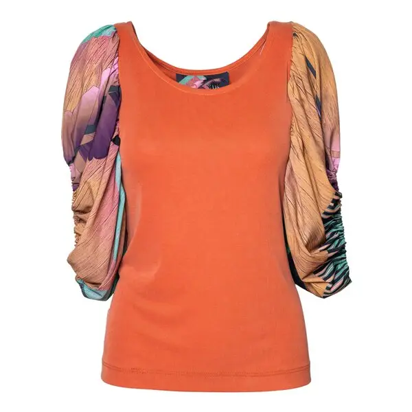 ARTISTA Ivy Shape Top Terracotta - Orange
