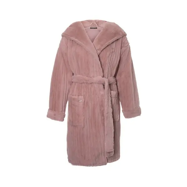 PRETTY YOU Cloud Robe In Dusky - Pink