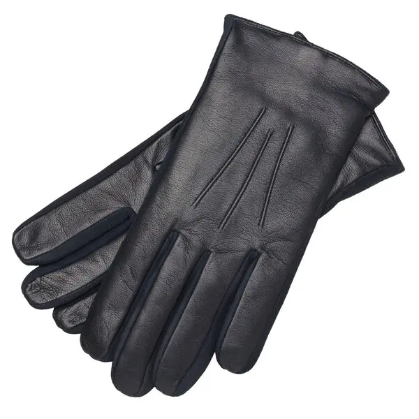 1861 GLOVE MANUFACTORY Sassari Nappa Leather Gloves In Navy - Blue