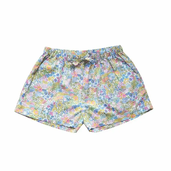 LIME TREE DESIGN Liberty Margaret Annie Boxer Style Shorts - Blue