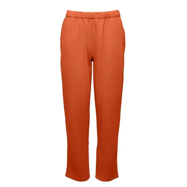 OCIO LEISUREWEAR Cropped Pant In Negroni - Red