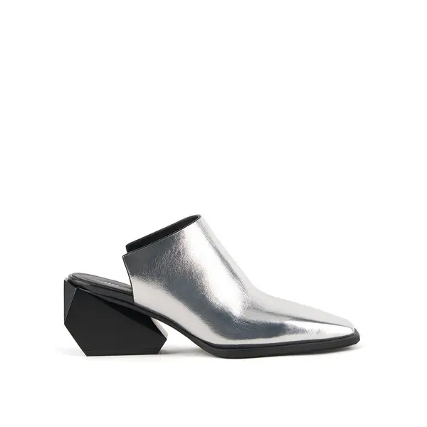United Nude Ricky Mule Mid - Silver