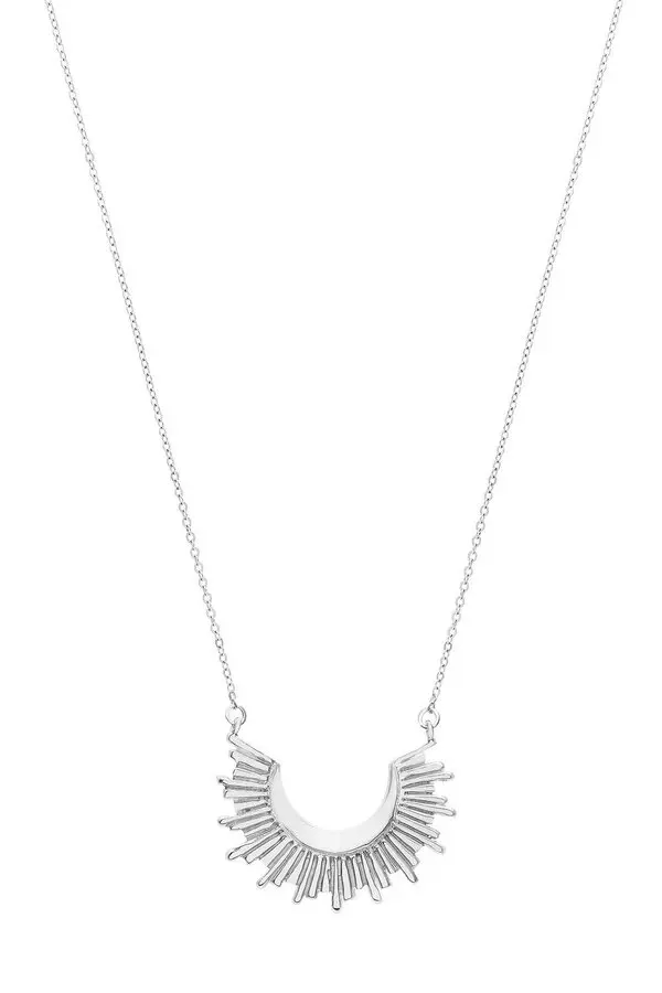 SOPHIE SIMONE DESIGNS Necklace Rising Moon Large - Silver