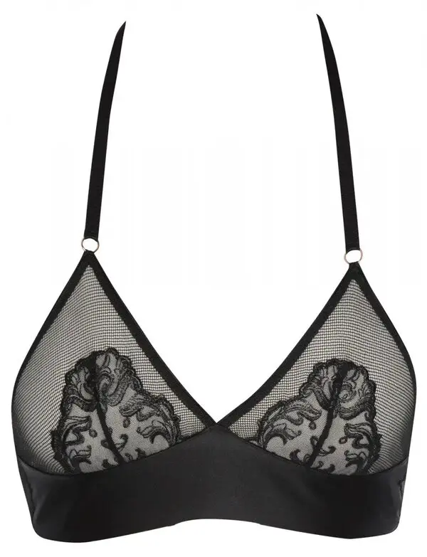 BRACLI Vienna Halter Bra - Black