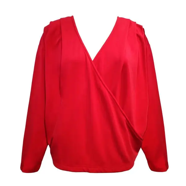 EMMA WALLACE Zephyra Top - Red