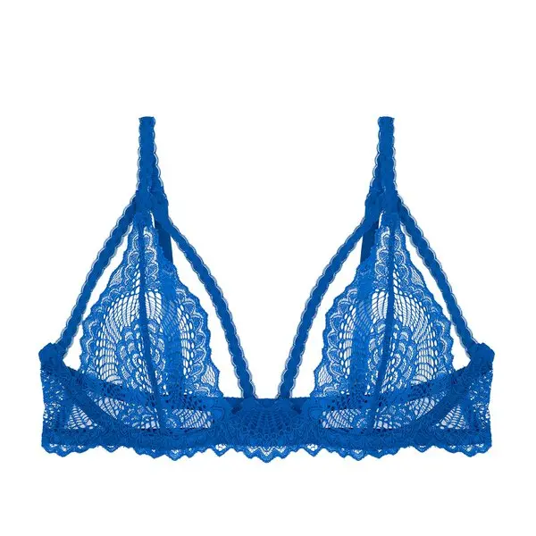 JOURNELLE Natalia Underwire Bra Lapis - Blue