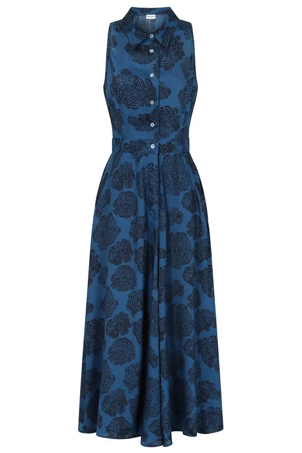 MERCY DELTA Penrose Positano Azure - Blue