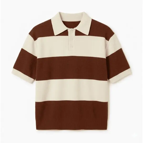 ASHITA FERNANDES Amin T Shirt - Beige/brown/white