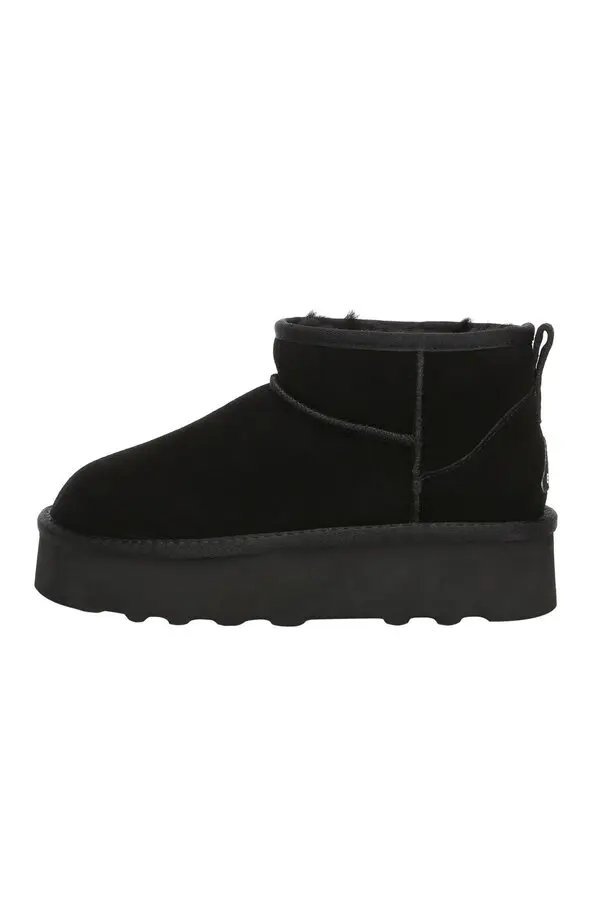 EVERAU AUSTRALIA Heron Ultra Mini Platform Boots - Black