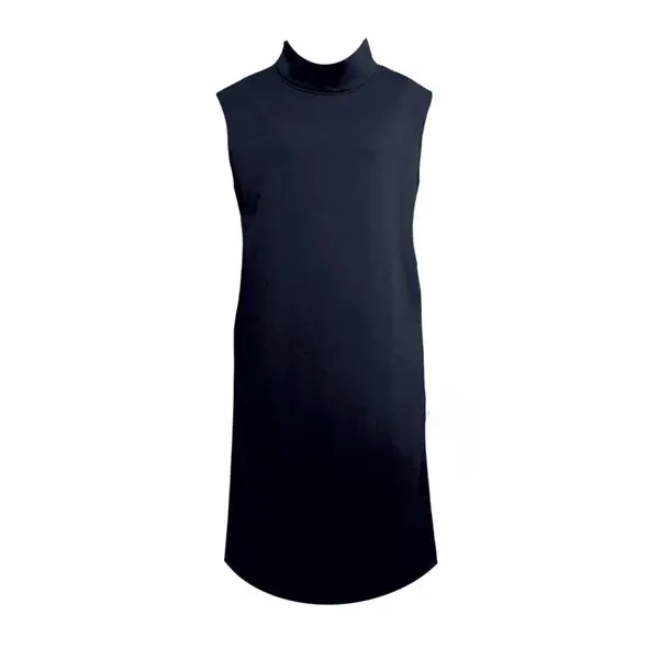 FROCK TALES Sleeveless Quest Longline Over Vest In Navy - Blue