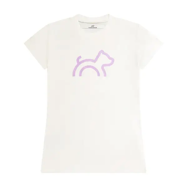 CLOUD HAVEN Official Logo T-shirt - White