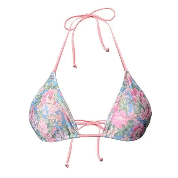 NARA SWIM Blue / Pink Lulu Reversible Top Lana - Blue/pink