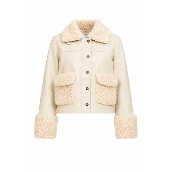 Carmen Says Neutrals Tender Cream Jacket - White