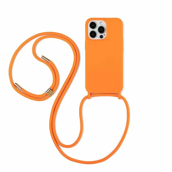 Cordée Cases Cairo Phone Case, Phone Strap Set Magsafe - Orange