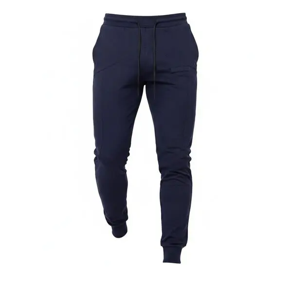 Chuks Collins Geo Cut Sweat Pants-navy Diffusion Collection Tasou The Athletic Side Of Us - Blue