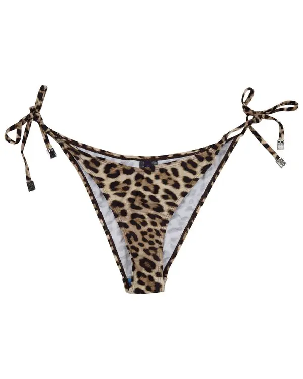 LORDS OF HARLECH Samara Leopard Bikini Bottom - Brown
