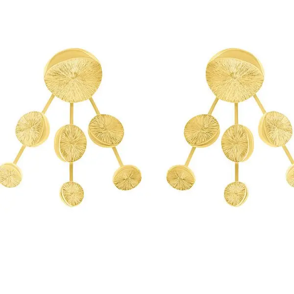 SOPHIE SIMONE DESIGNS Sputnik Earrings - Gold