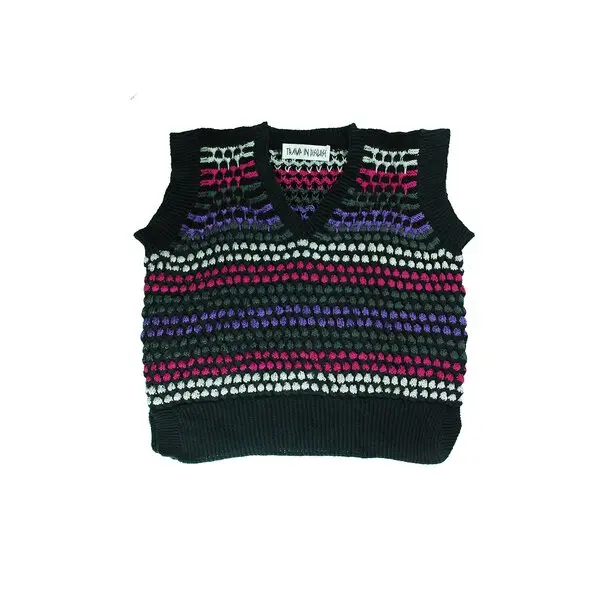 TRAMP IN DISGUISE Thalia Vest In & Purple - Pink