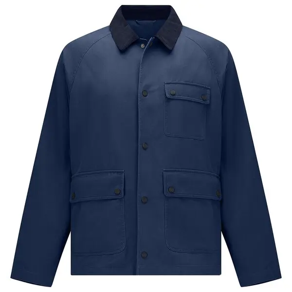 GUARDS LONDON Ernest Cotton Utility Jacket Navy - Blue