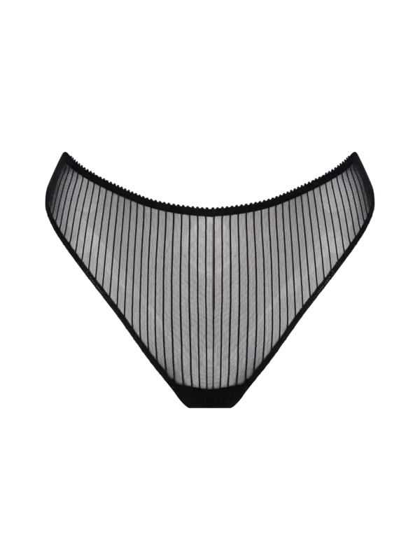 BONBON LINGERIE Stardust Thong - Black