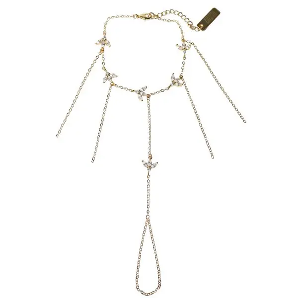 STUDIO BALOGE Seraphine Hand Chain - Gold