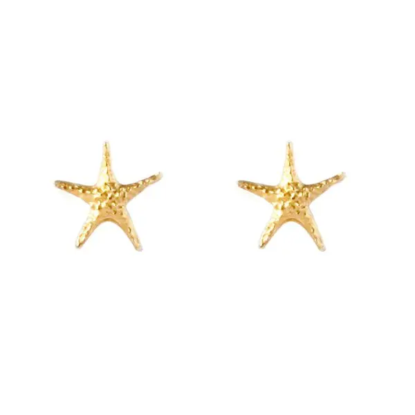 LEE RENEE Starfish Earrings - Gold