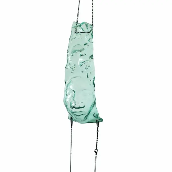 LAURA DAILI Green / Black Liquid Glass Portrait - Green/black