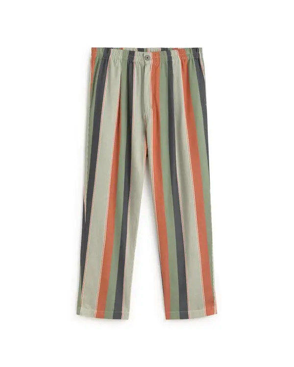 THINKING MU Multicolor Loose Pants Luc - Orange