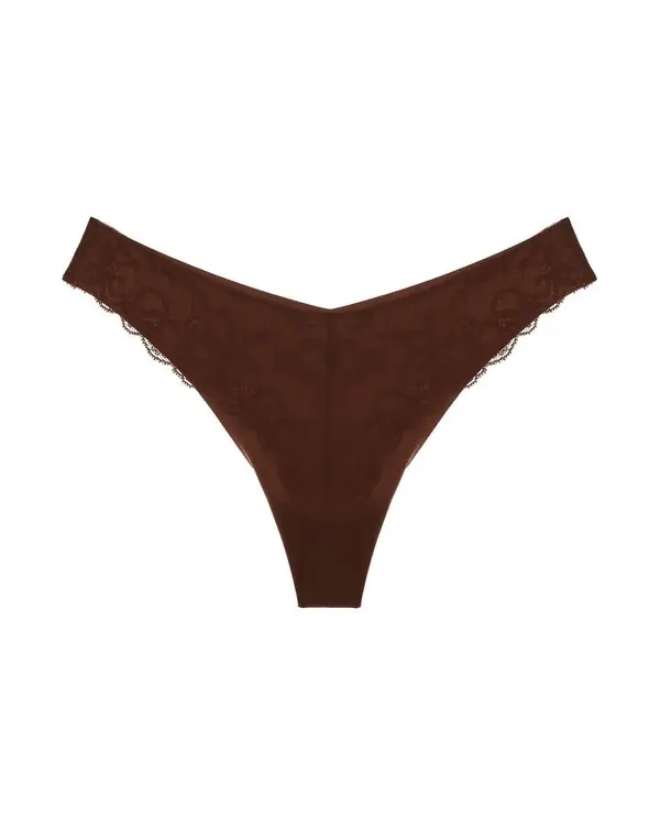JOURNELLE Estelle Thong Chocolat - Brown