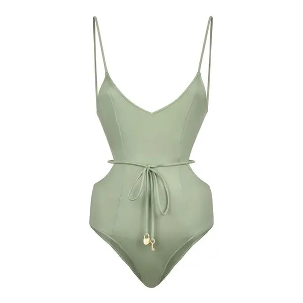 BIANCA RESORTWEAR Vittoria Swimsuit In Sage - Green