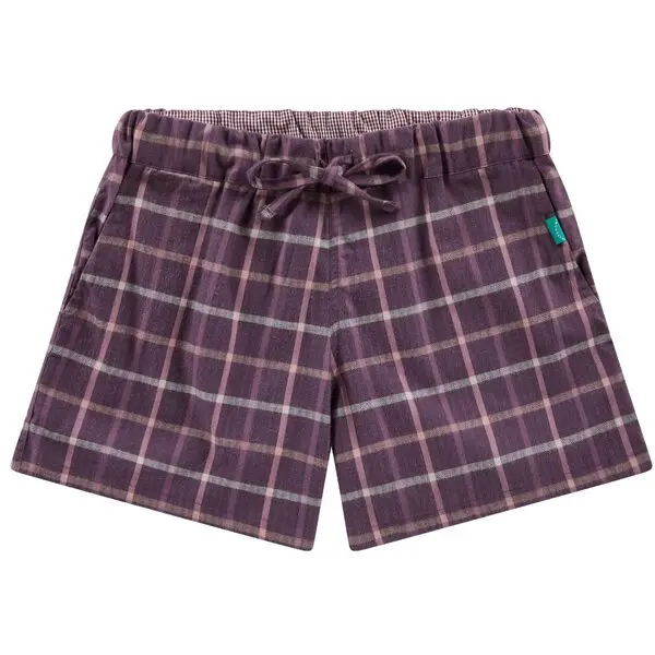 LOUNGERS Loungewear Shorts Sunda Tiger Design - Grey