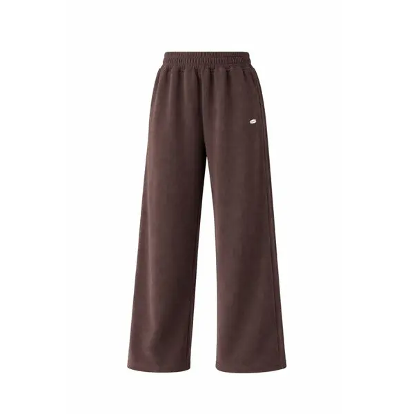 LOOM ARCHIVES Loom Waffle Wide Leg Trousers - Brown
