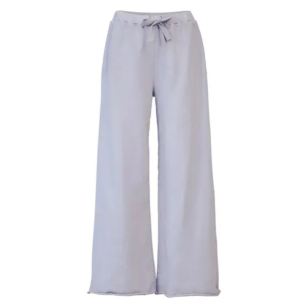 LOVE AND NOSTALGIA Nicole Super Wide Track Pant Ash - Grey