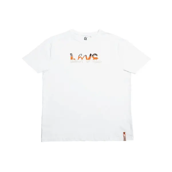 EIGHT X Signature Love Graphic T-shirt - White