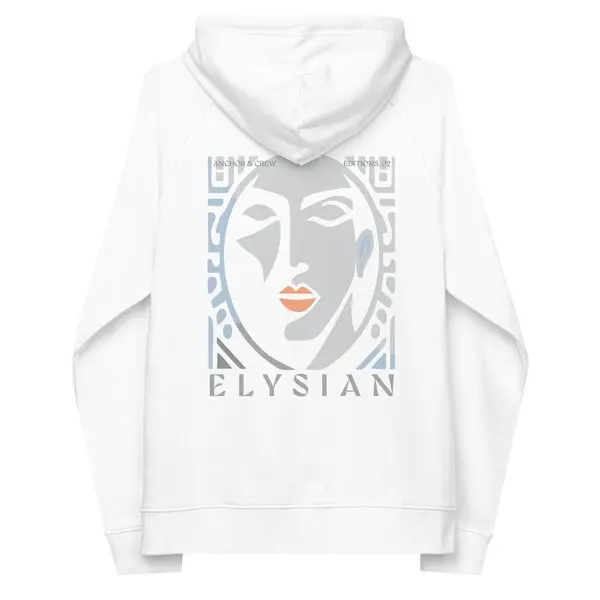 ANCHOR & CREW Two Elysian Editions Organic Cotton Hoodie - White