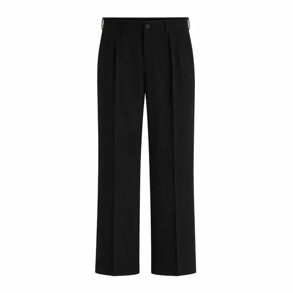 LUROQ LONDON Tailored Pleat Trousers