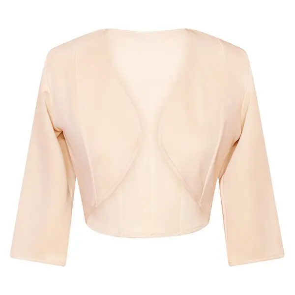 ALIE STREET LONDON Neutrals Freya Bolero Nude Blush - Brown