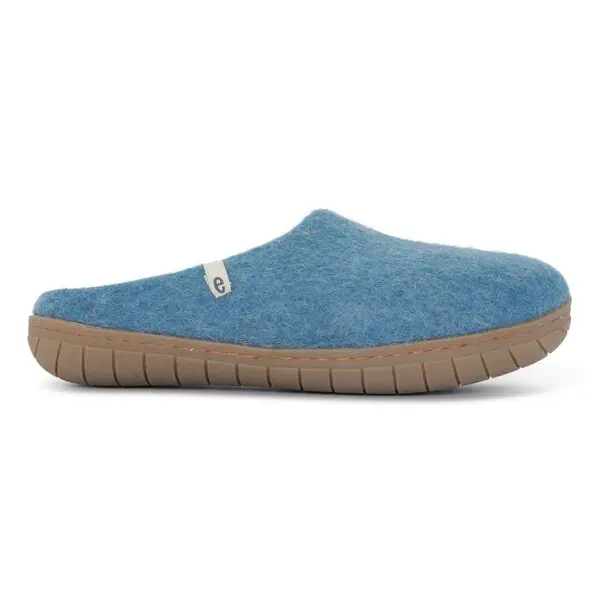 EGOS COPENHAGEN Sea Rubber Sole Slipper - Blue