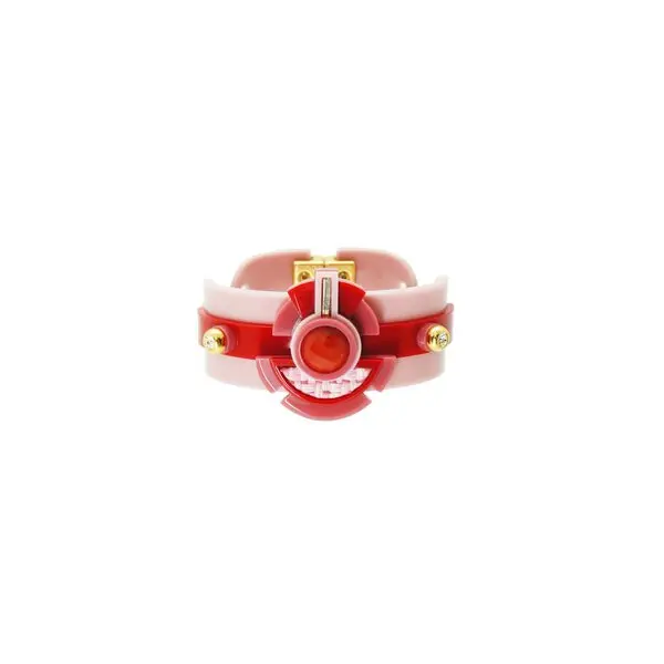 GISSA BICALHO Acrylic Handmade Bracelet Buriti - Pink