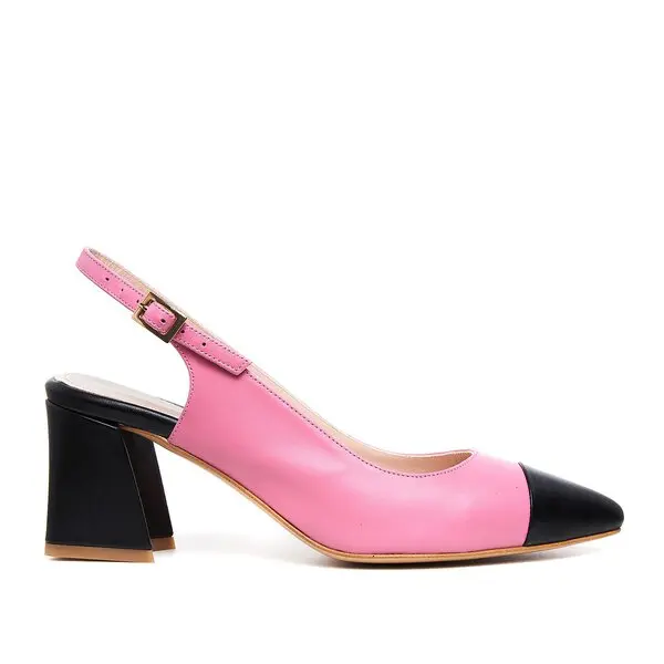 GINISSIMA Shana Pointy Toe Slingbacks - Pink