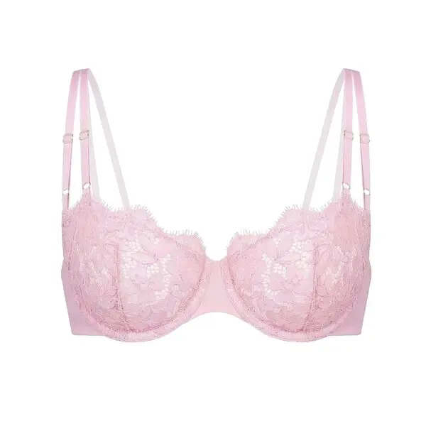 MONIQUE MORIN LINGERIE Frisson Balconette Bra Rose - Pink