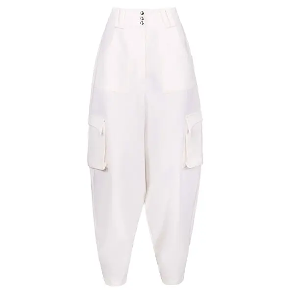 VESTIAIRE D'UN OISEAU LIBRE Wool Pocket Trousers