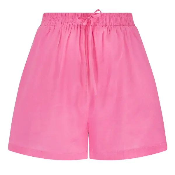 LULA-RU Lucy Cotton Shorts - Pink